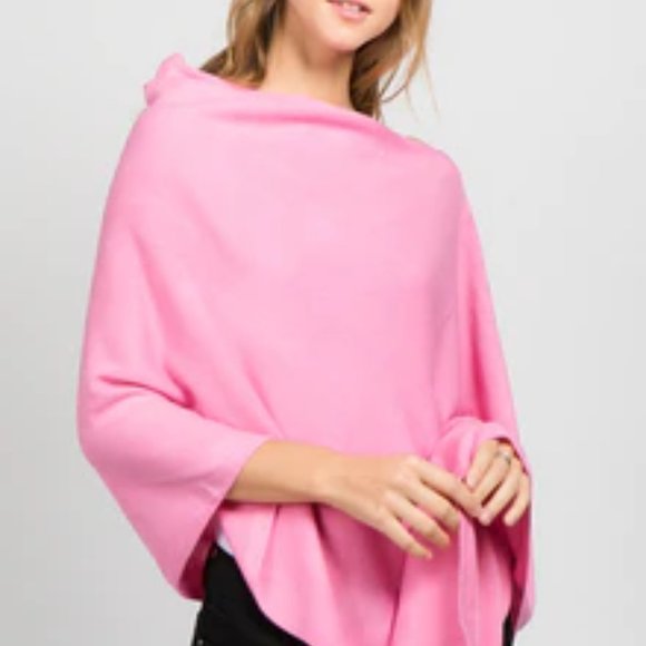 Accessories | Solid Color Basic High Quality Poncho | Poshmark